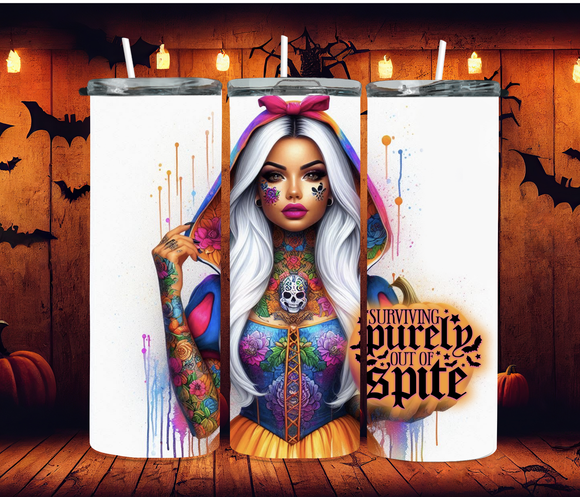 surviving purely out of spite – 2Face Graphics